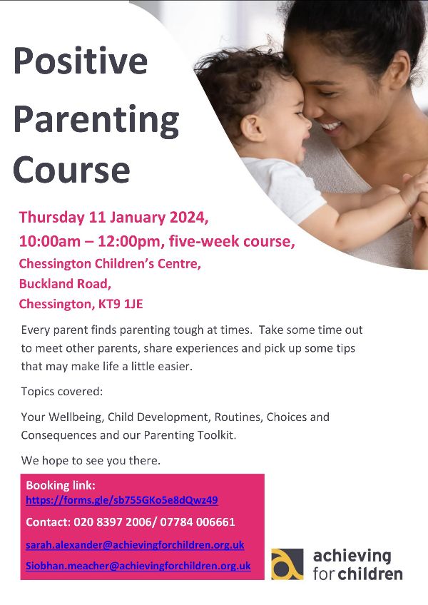 Positive Parenting course from AFC